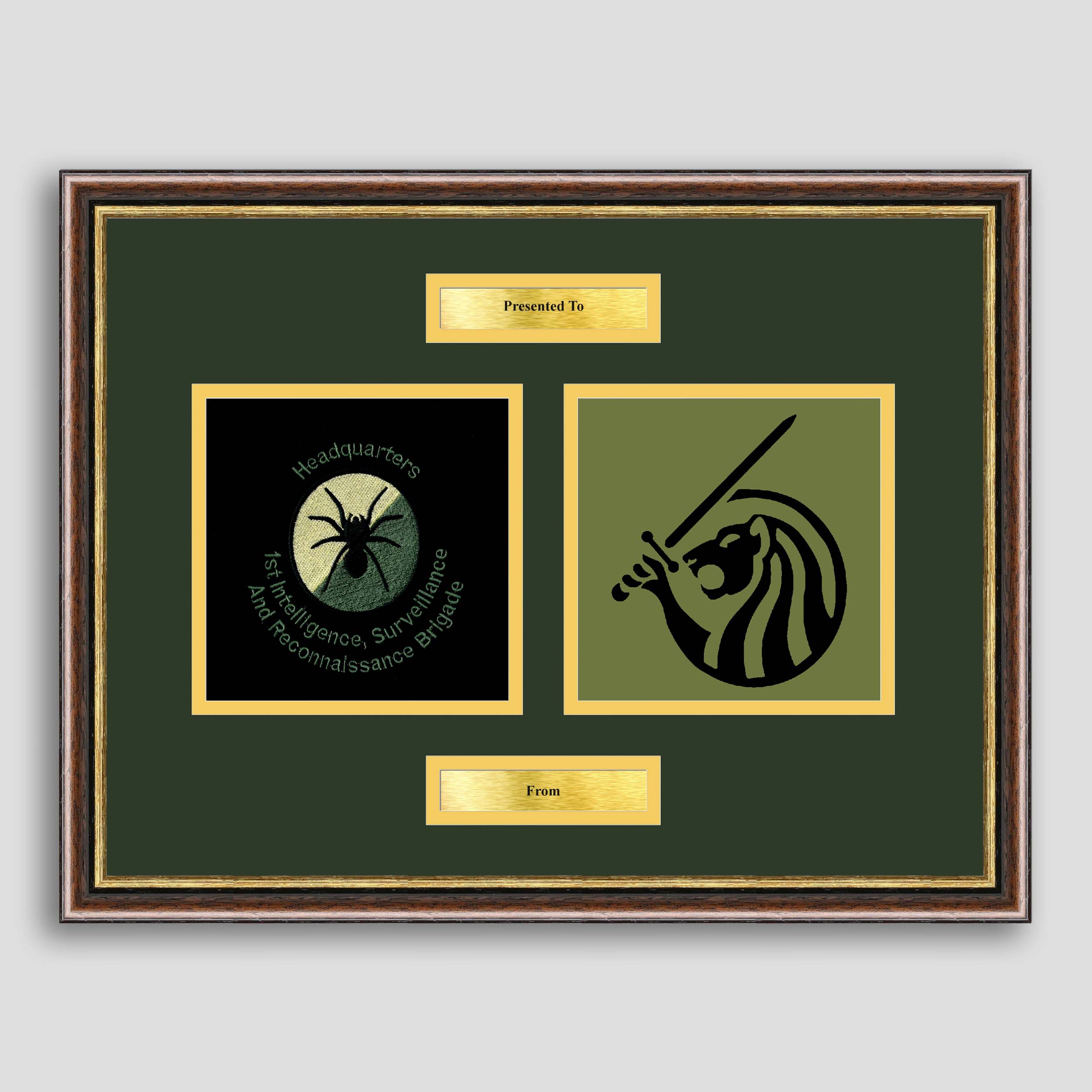 1st ISR brigade & Field Army Double Embroidery Frame – Mark Fell Photo ...