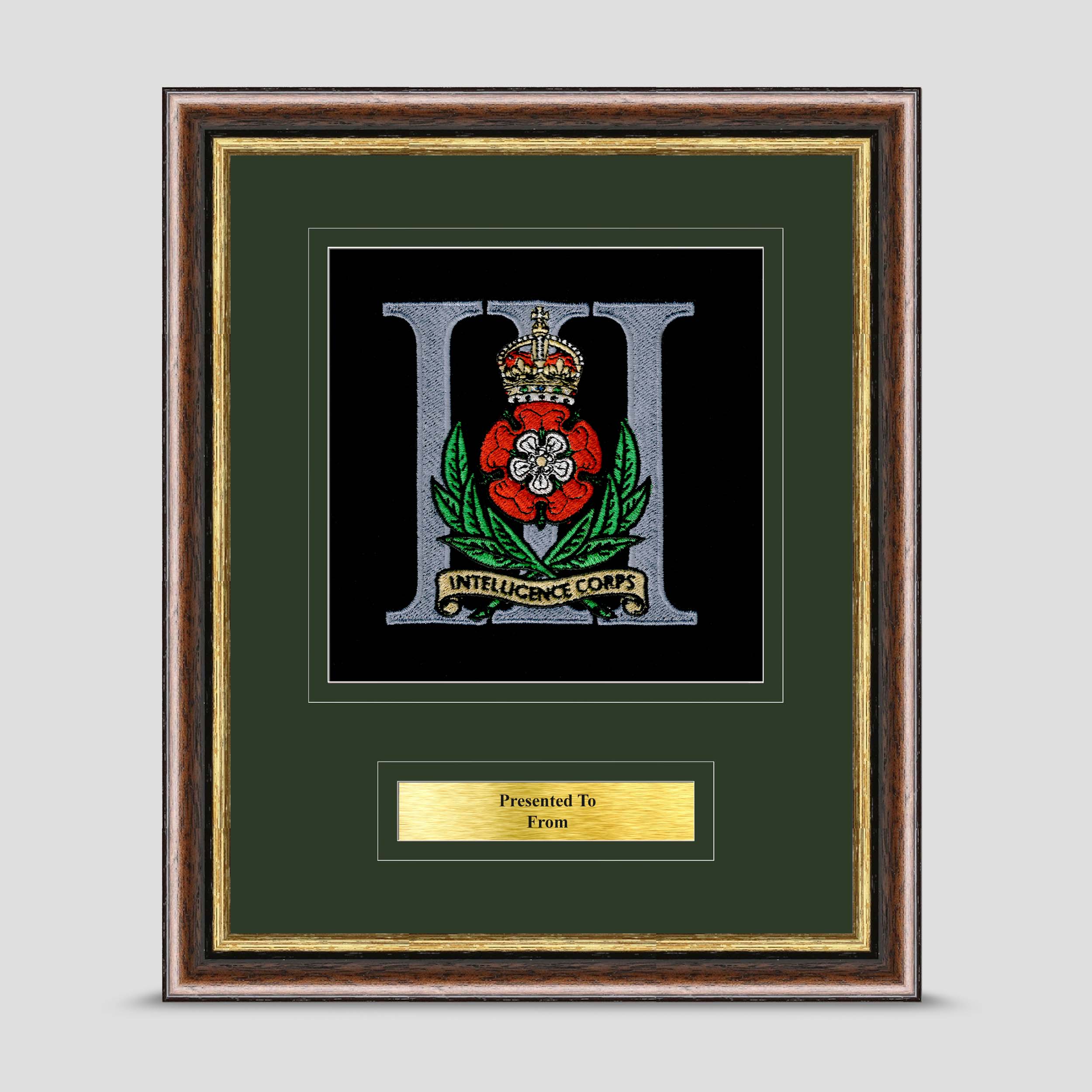 3 Military Intelligence Embroidery Framed Presentation – Mark Fell ...